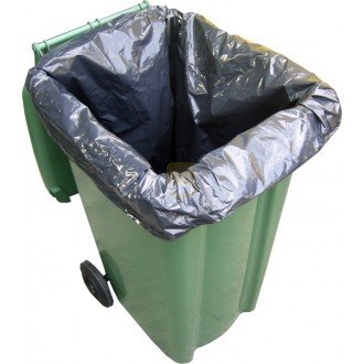 Standard Wheelie Bin Liners (100 Liners) – HF Recycle